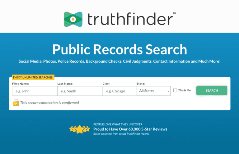 Truthfinder Review: What does a Public Record Search Engine Know About ...